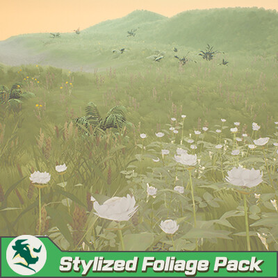 ArtStation - Stylized Foliage