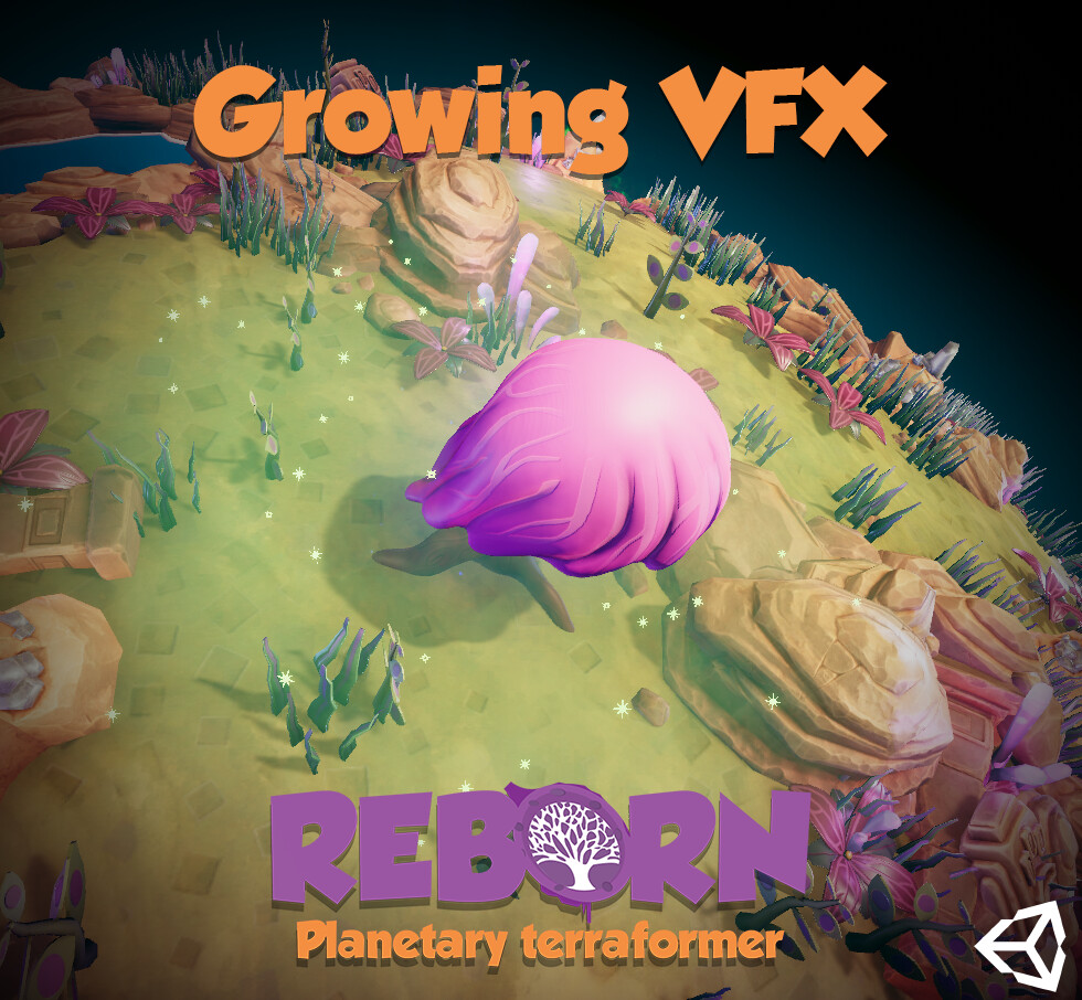 ArtStation - Growing tree - Realtime VFX - Reborn Showreel