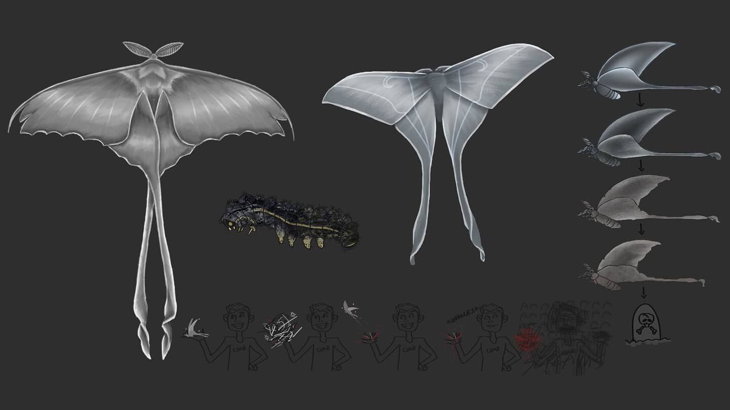 ArtStation - Blade Moth