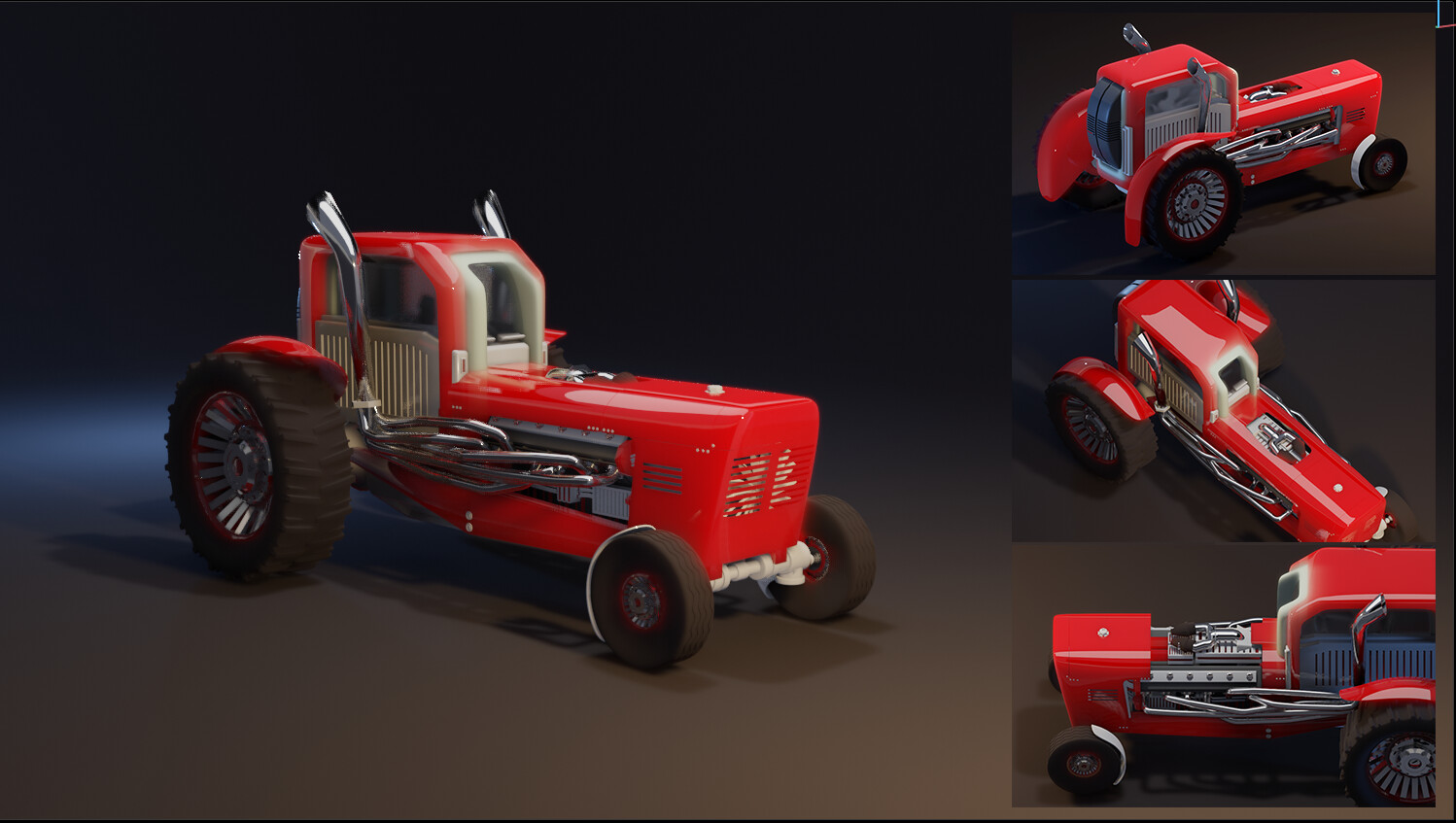 ArtStation - Tractor Custom