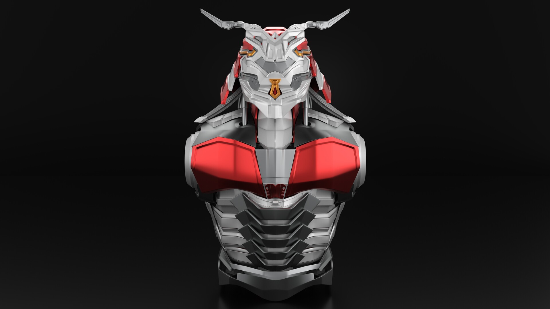 ArtStation - Cyborg Samurai