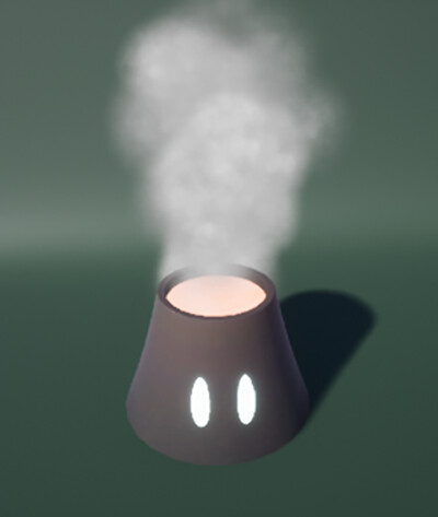 ArtStation - Stylized volcano character