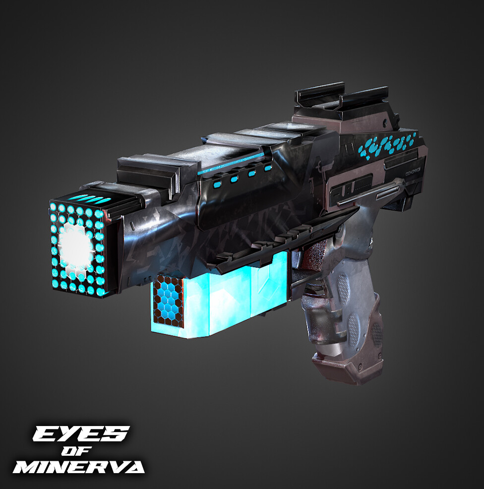ArtStation - Laser Gun