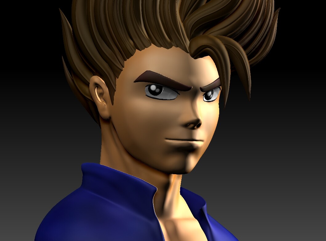 ArtStation - Davis-Little Fighter 2