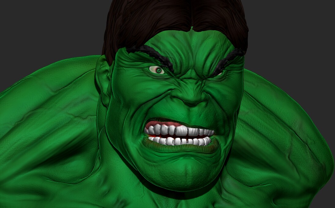 ArtStation - Hulk Bust