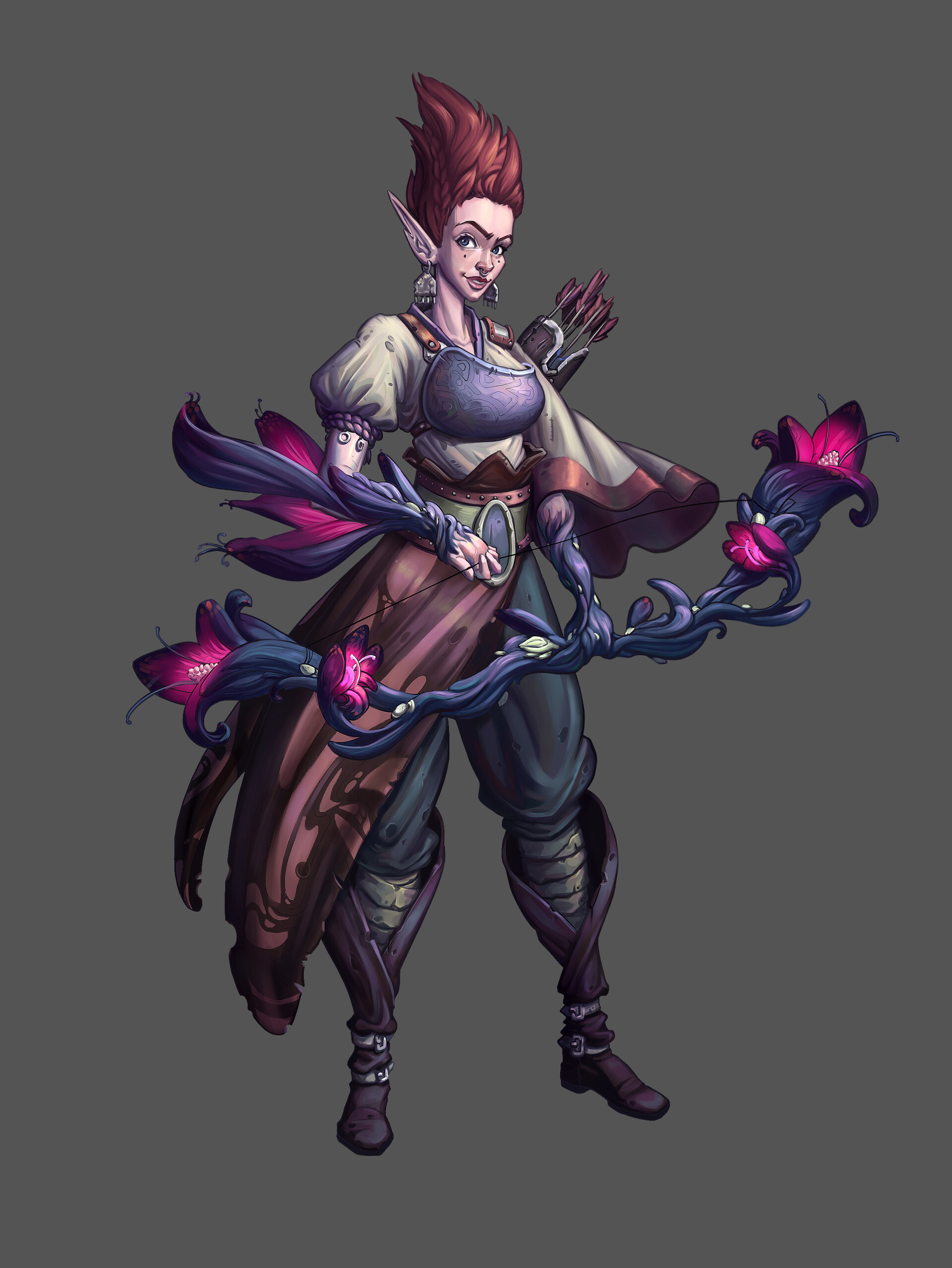 ArtStation - Fantasy Archer Character design