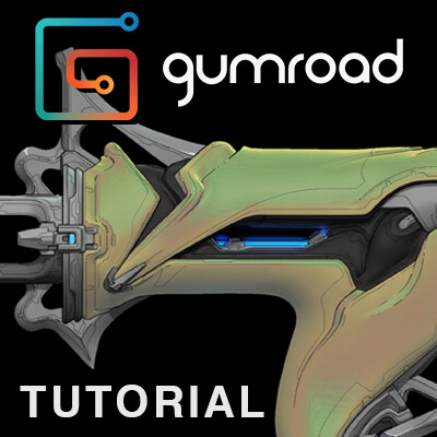 ArtStation - Organic Weapon Design - Tutorial: Design #2