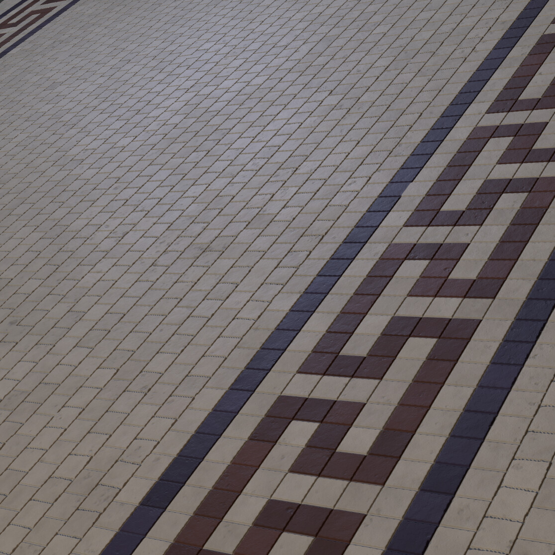 ArtStation - Floor Tile Texture