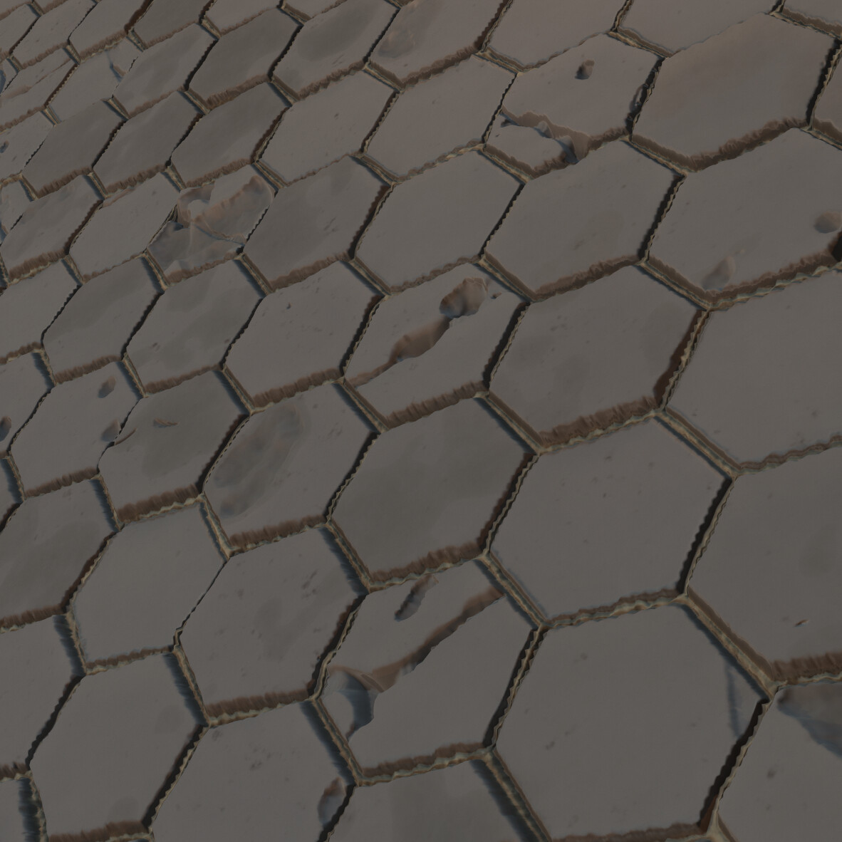 ArtStation - Hexagon Tiles