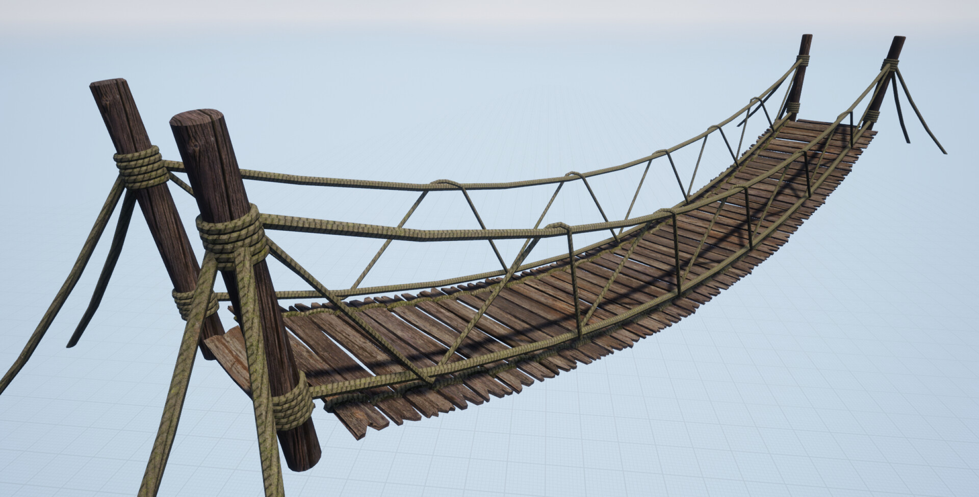 ArtStation - Rope bridge