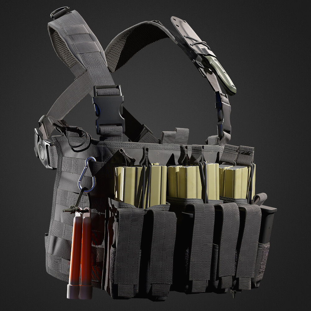 ArtStation - Game ready military vest