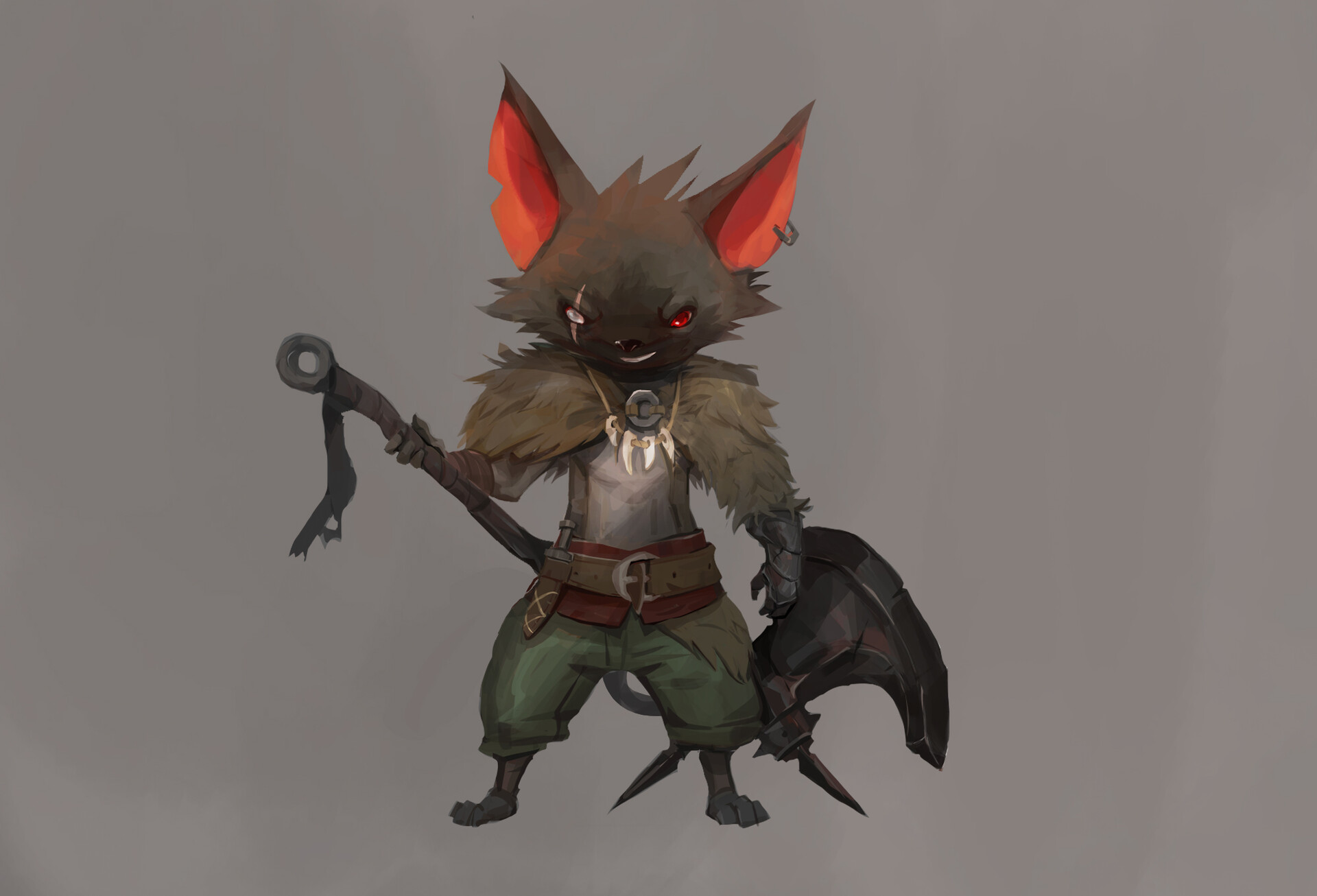 ArtStation - Barbarian mouse