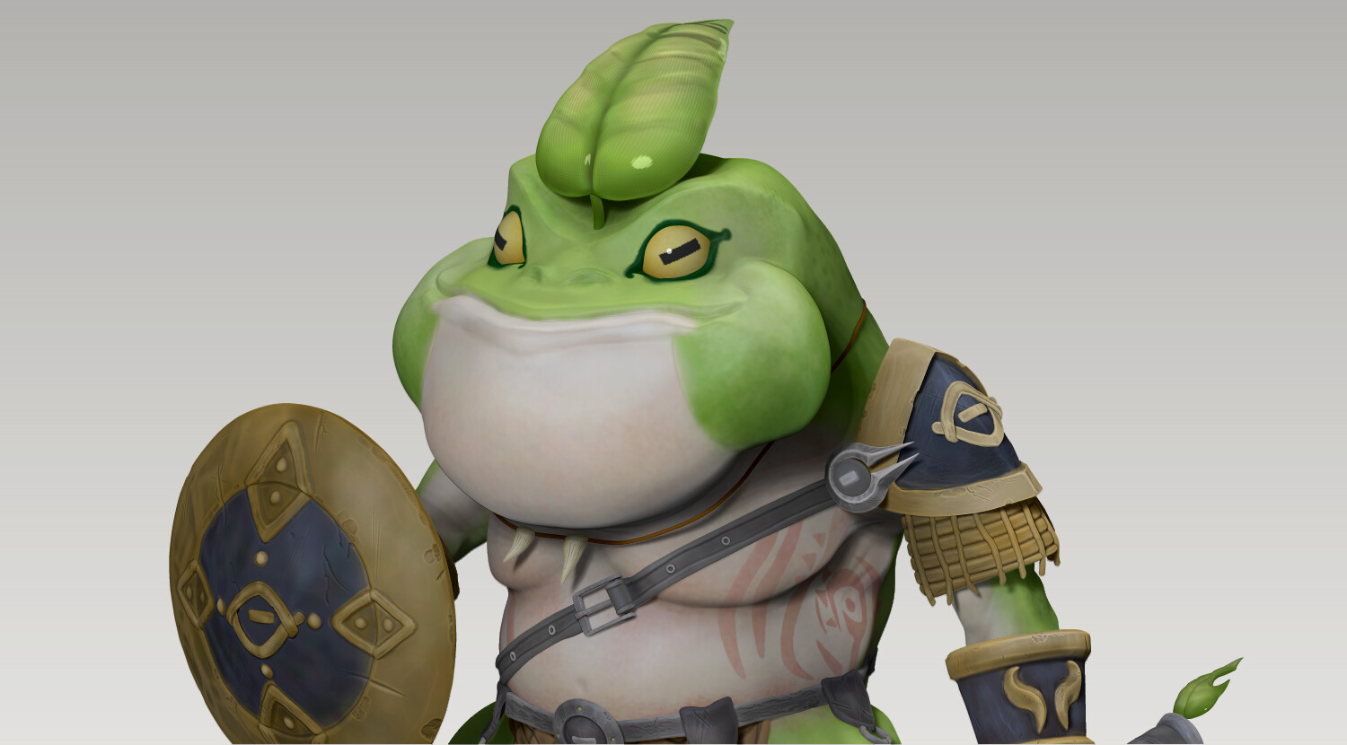 ArtStation - Monster Frog