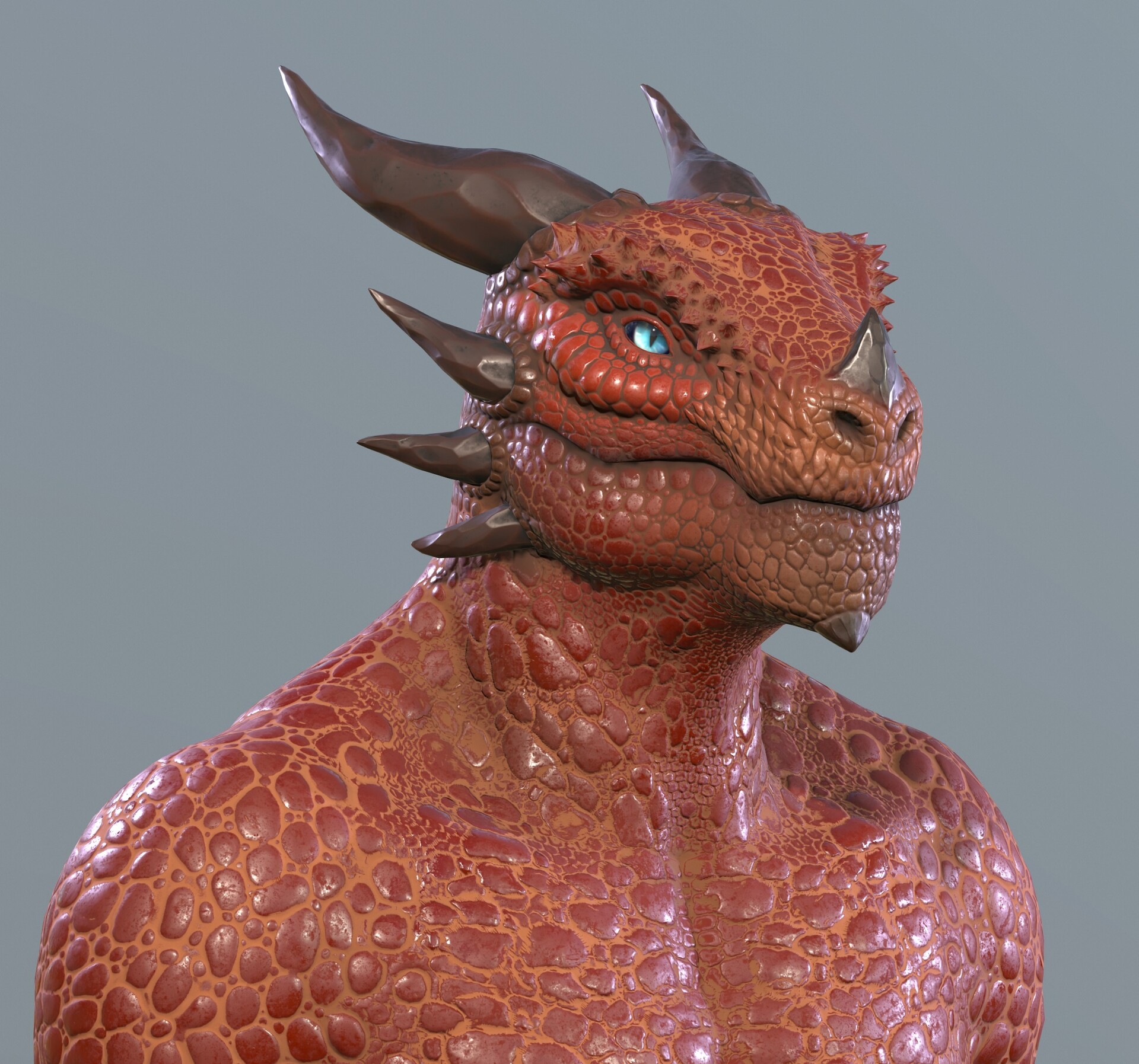 ArtStation - Draconian Character Study