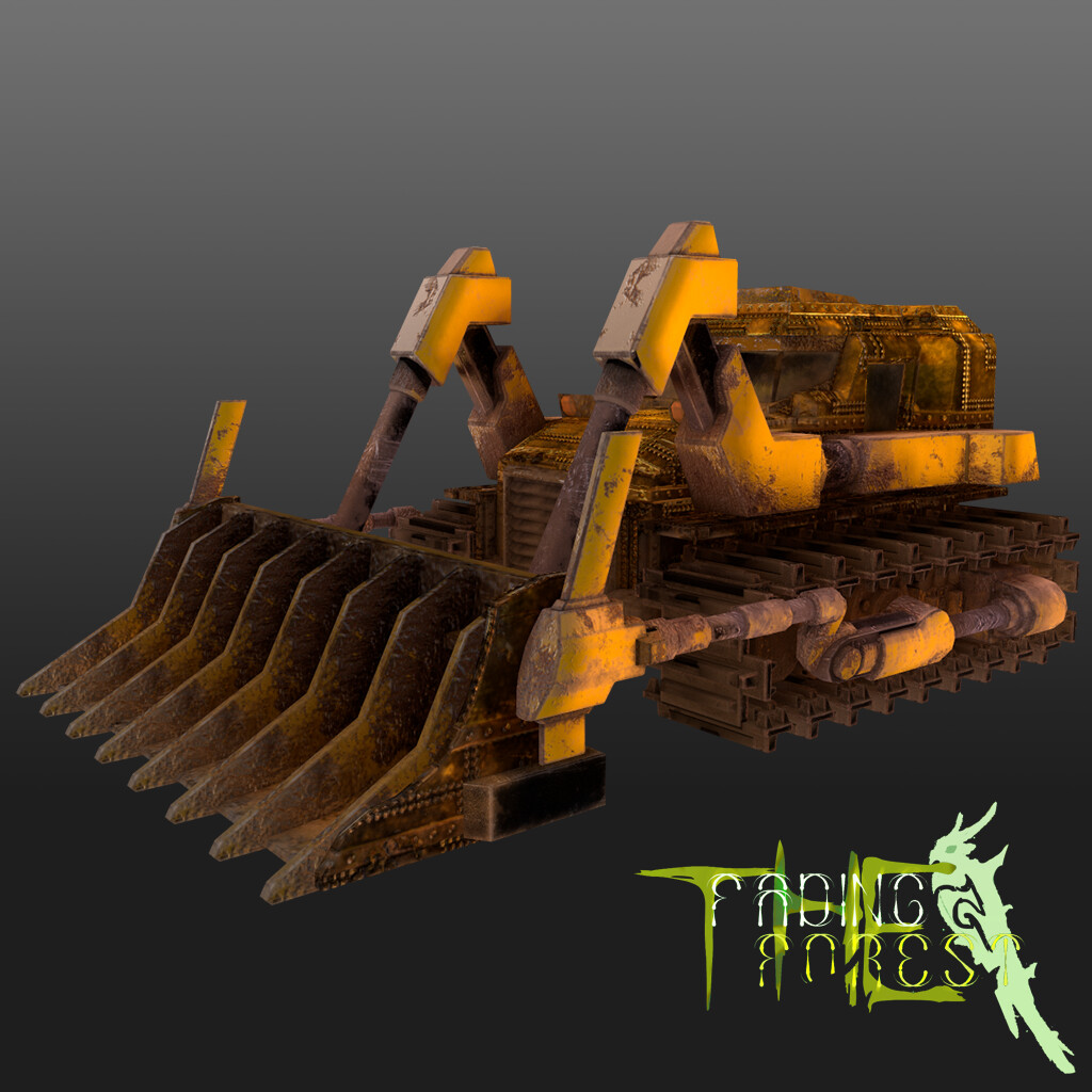 ArtStation - Modified Bulldozer