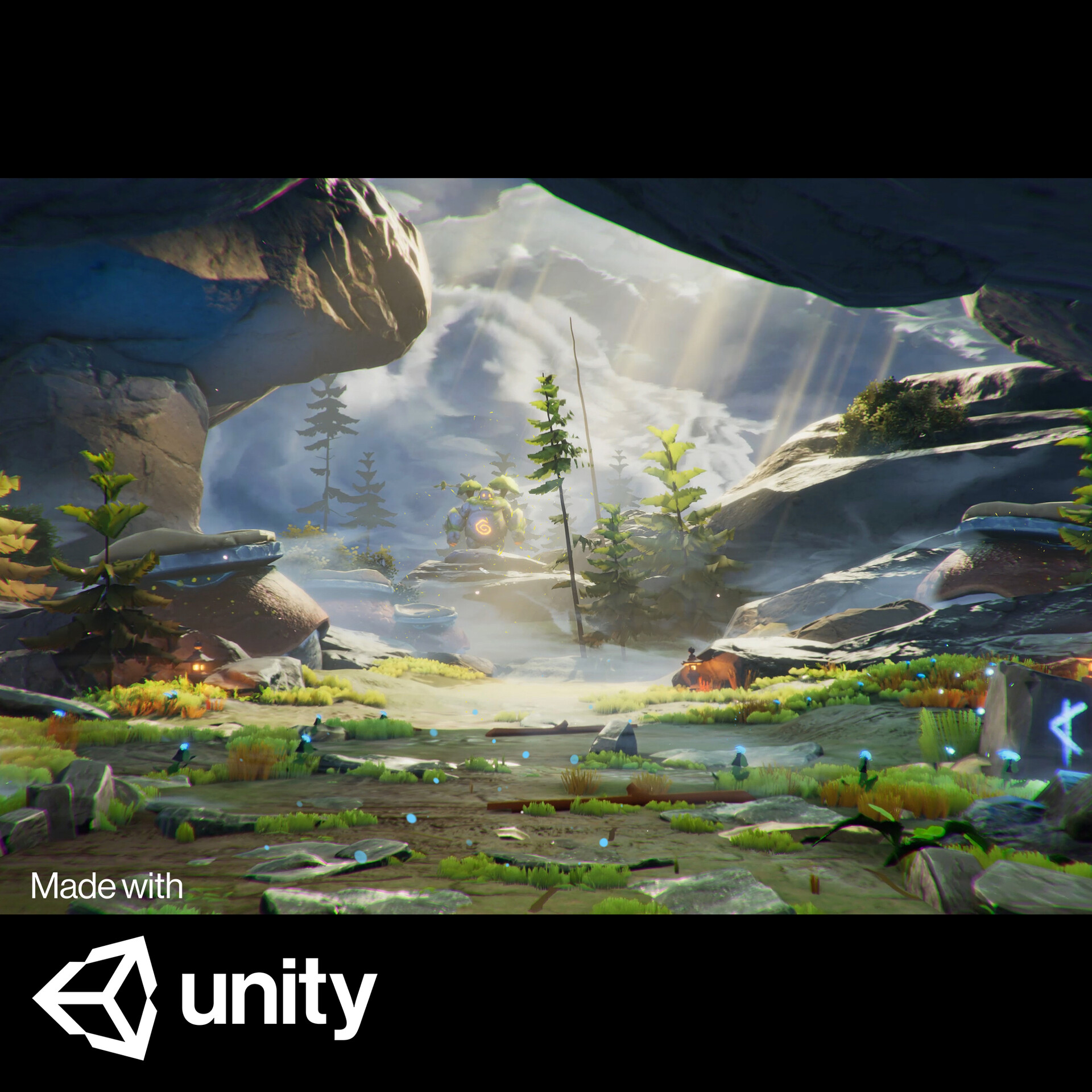 ArtStation - The scenery outside the cave (Unity)