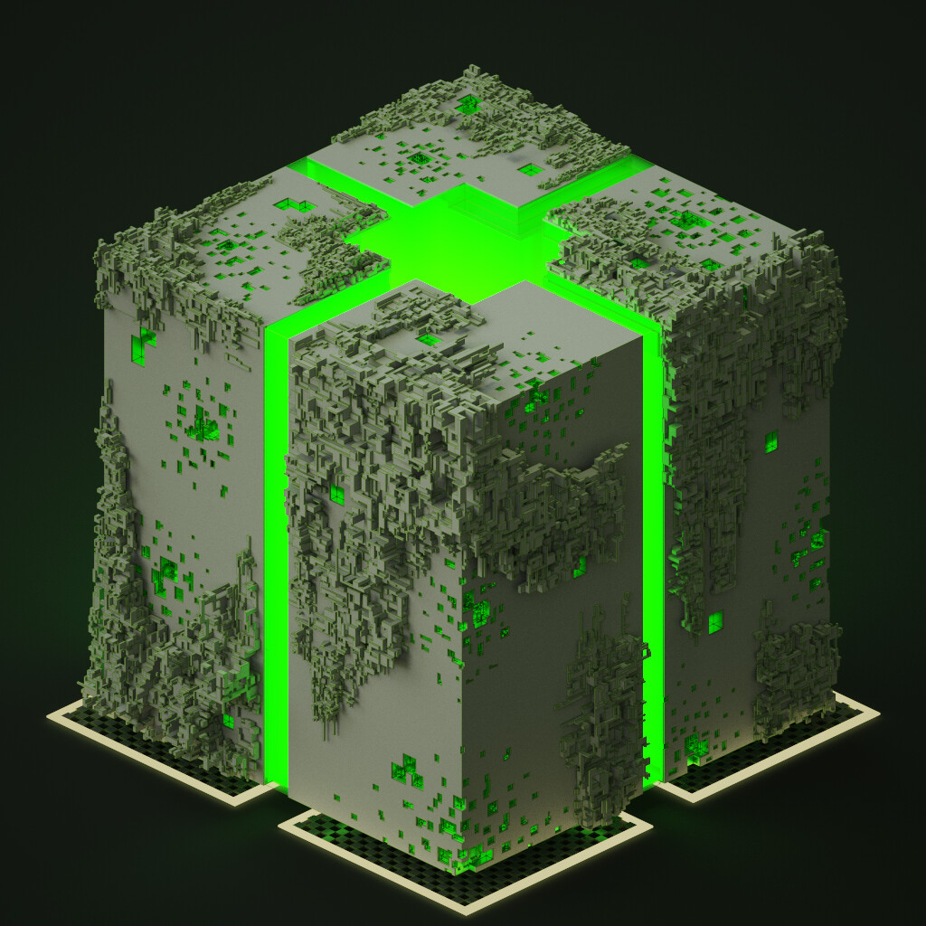 ArtStation - Infected Cube