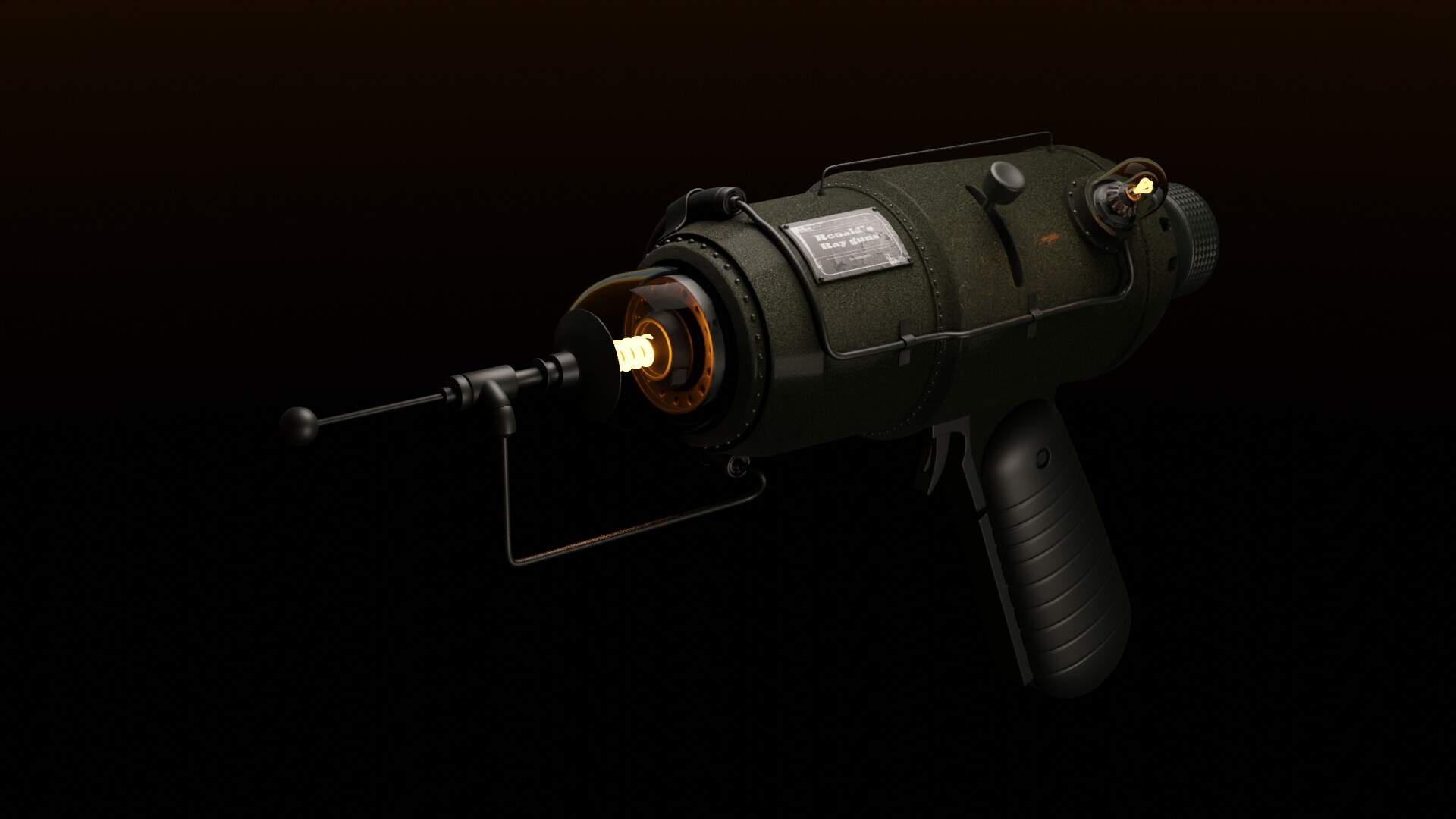 ArtStation - Ray gun WIP