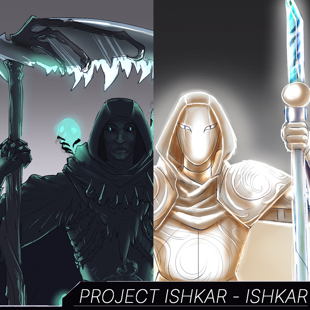 ArtStation - Project Ishkar - Black and White Inquisitors