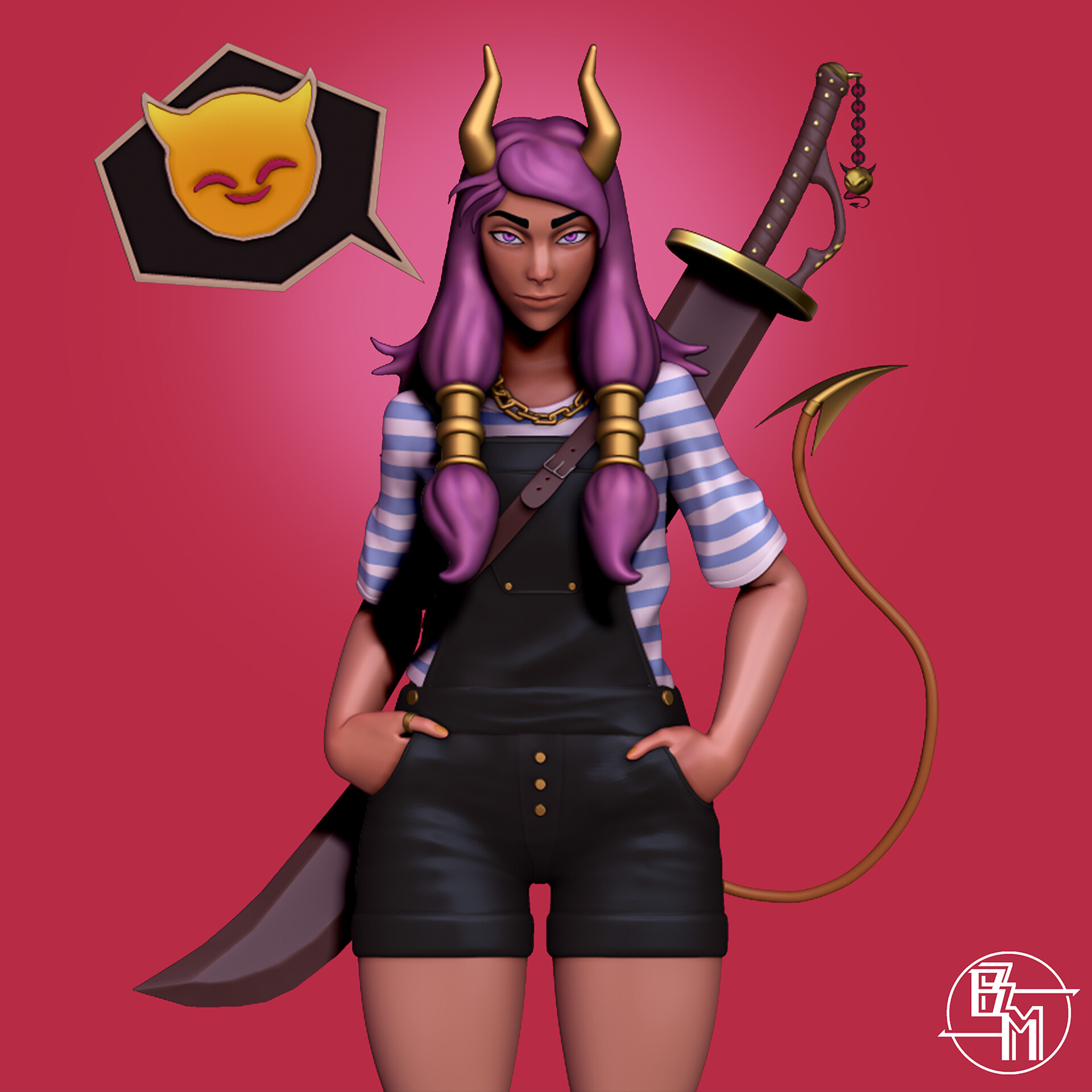 ArtStation - Demon Girl