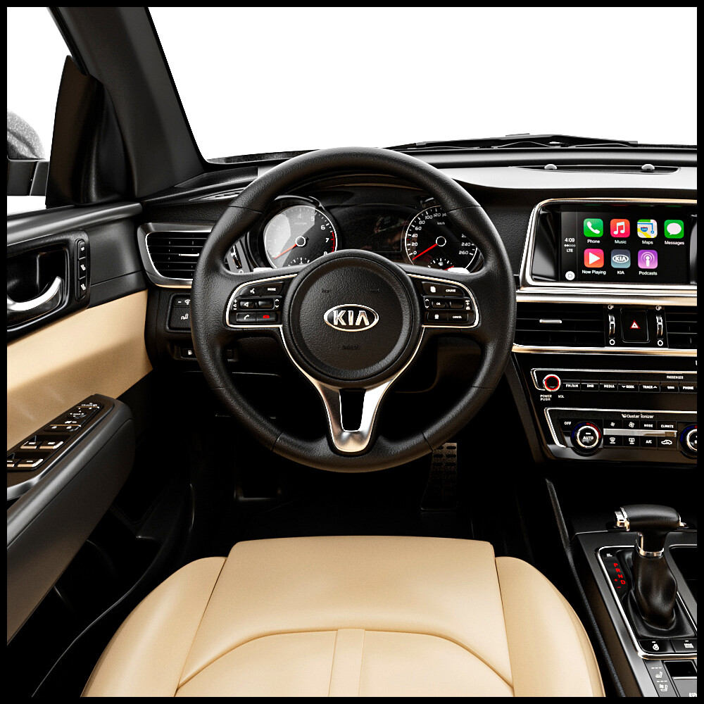 ArtStation - Kia K5 2016 Interior