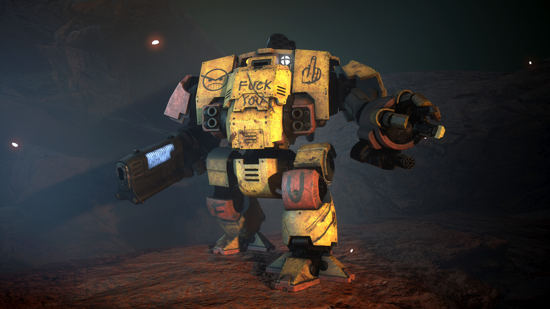 ArtStation - Dreadnought Primaris Redemptor