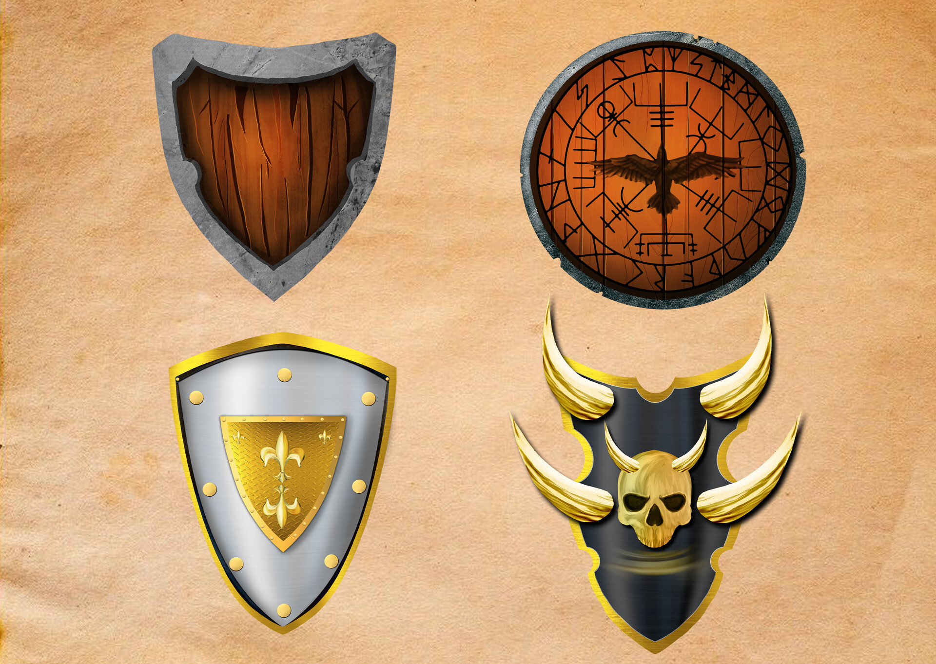 ArtStation - Shield Collection