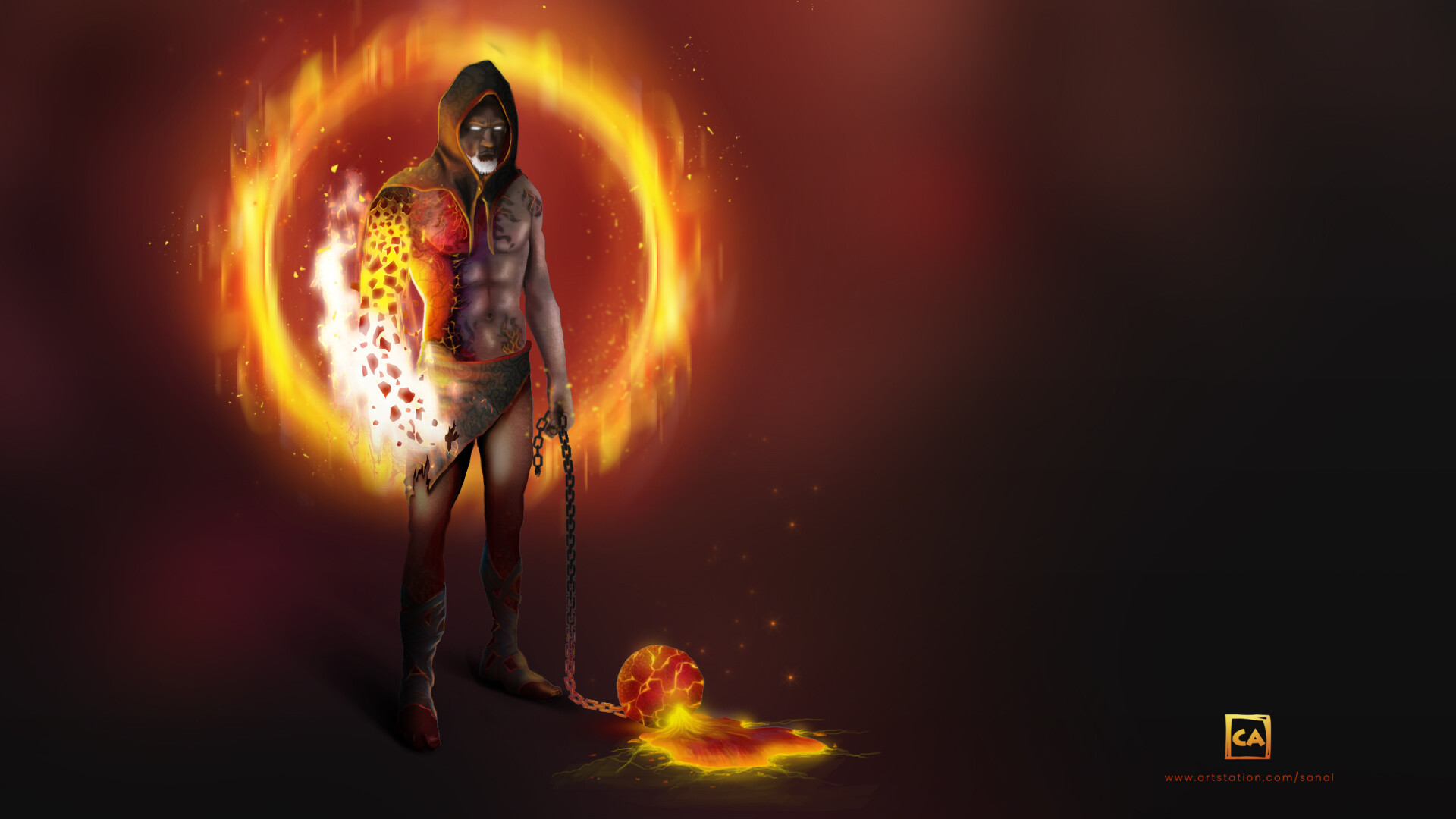 ArtStation - Fire Bender Concept