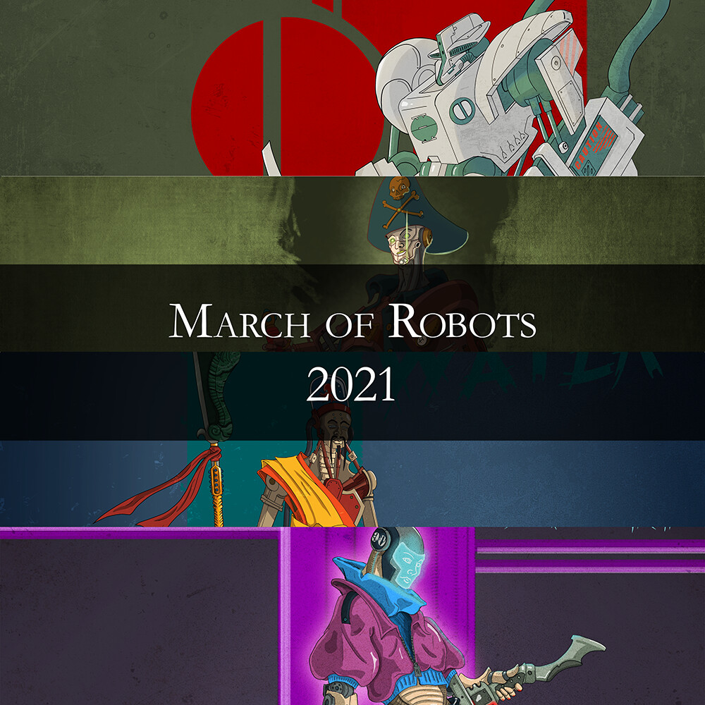 ArtStation - MarchofRobots 2021