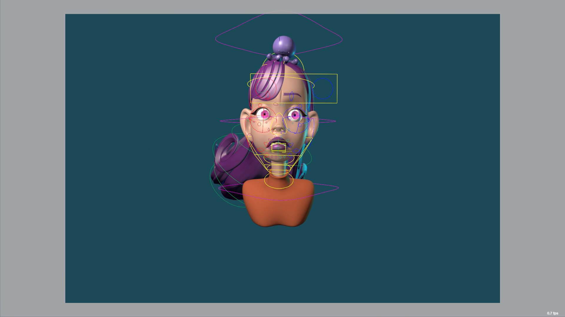 ArtStation - Stylized Facial Rig