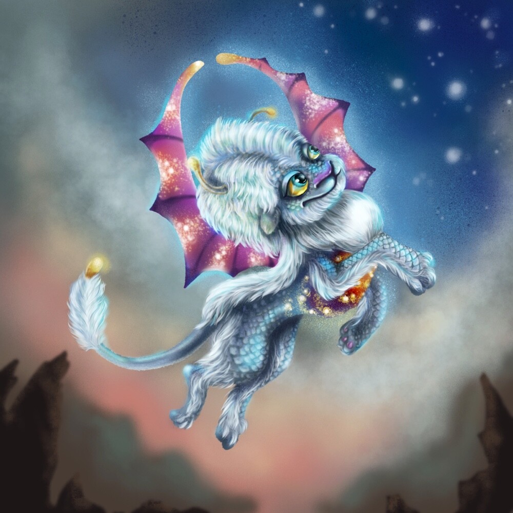 ArtStation - Manticore finding her Way - story illustrations