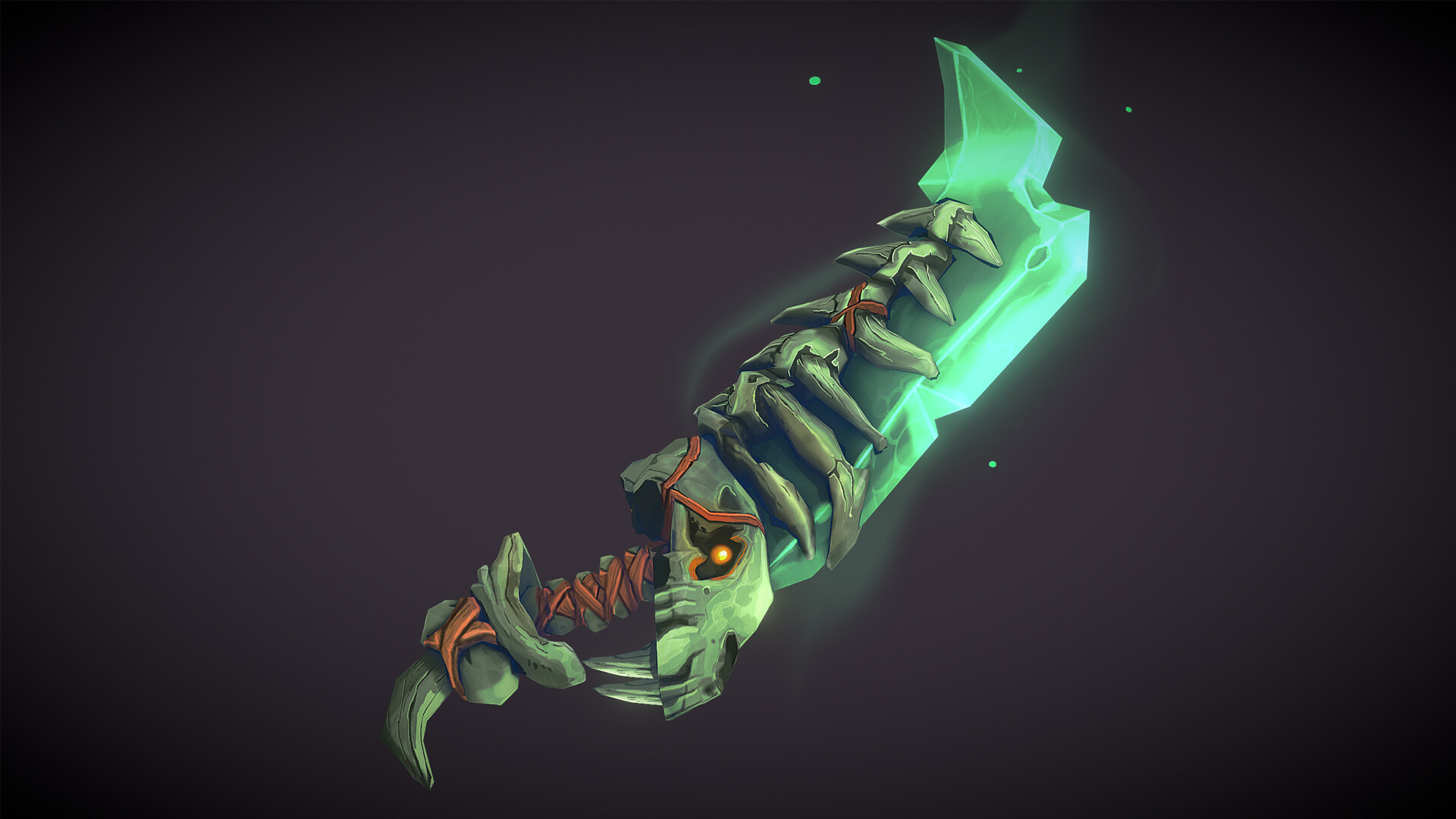 ArtStation - Bone Scimitar - Weaponcraft