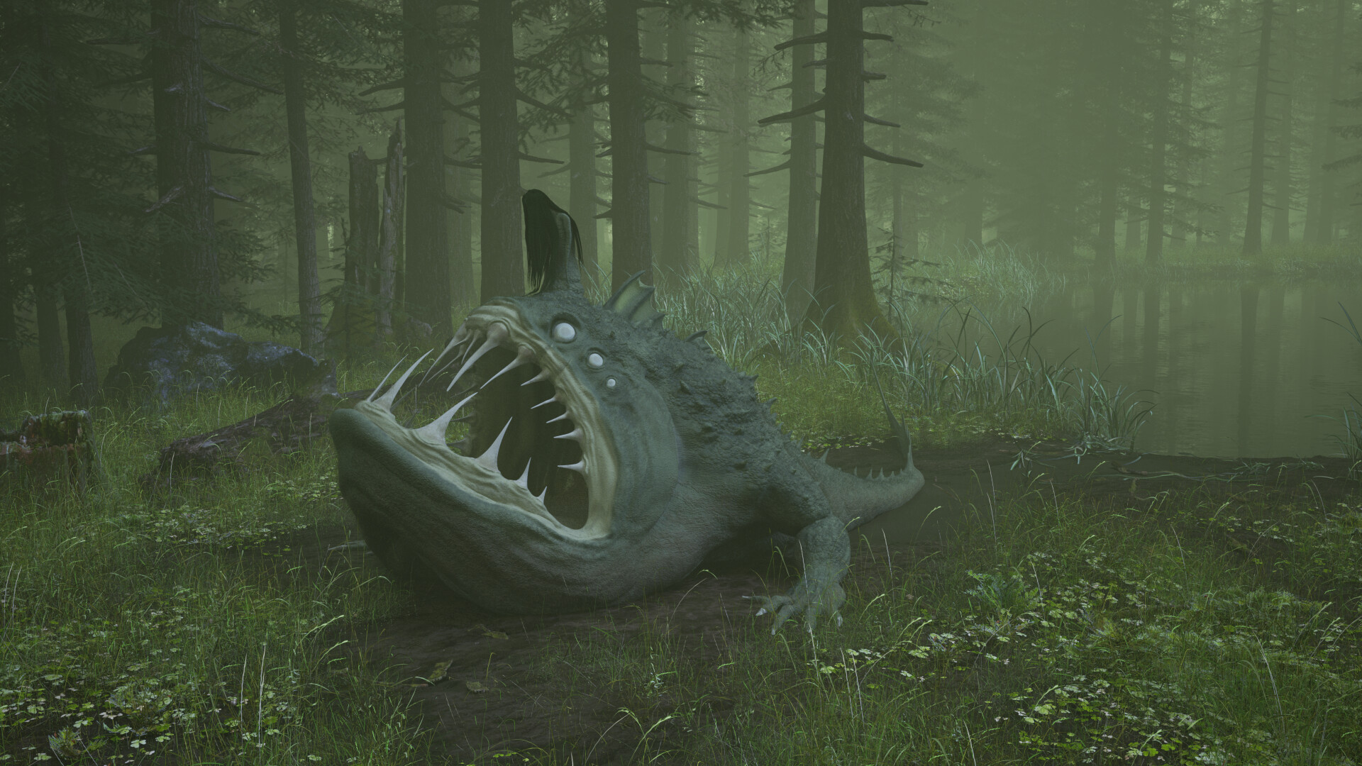 ArtStation - Swamp Creature