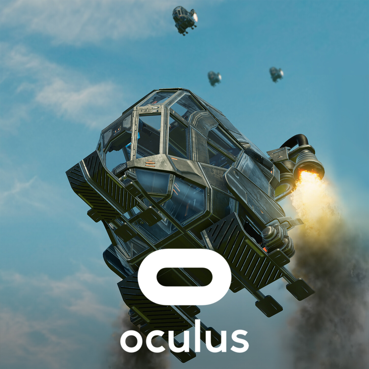 ArtStation - POPULATION:ONE Drop-POD Breakdown QUEST-VR