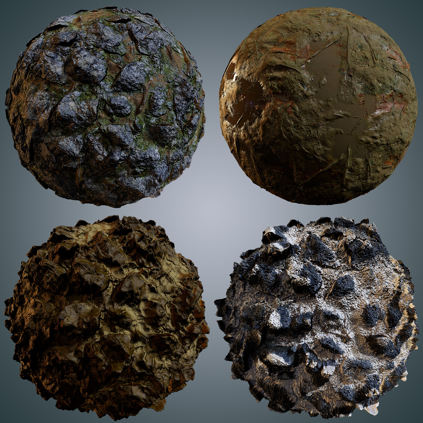 ArtStation - Material practice