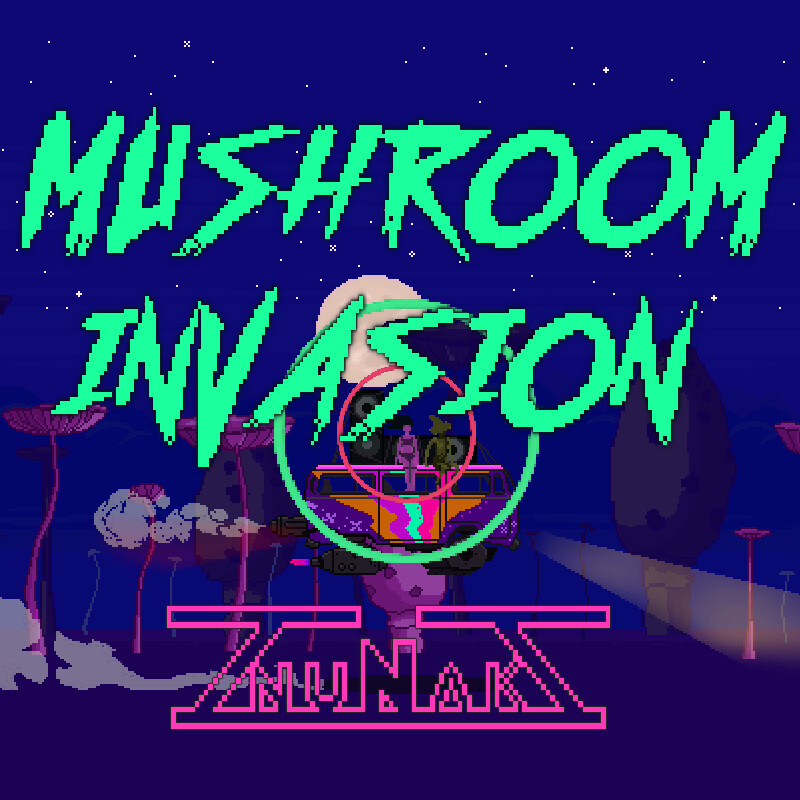 ArtStation - Mushroom Invasion - Pixel Art Animation and Music