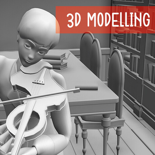 ArtStation - Modelling: Character Stage