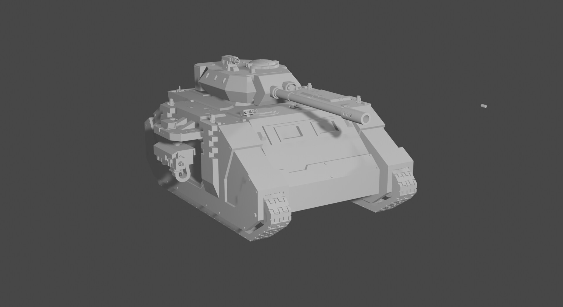 ArtStation - Warhammer 40k Space Marine Predator Destructor Tank