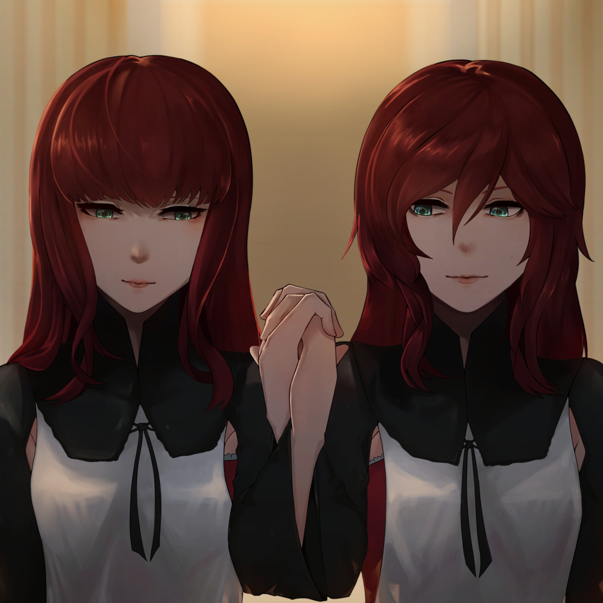 ArtStation - [spine2D animated portrait] Devola and Popola
