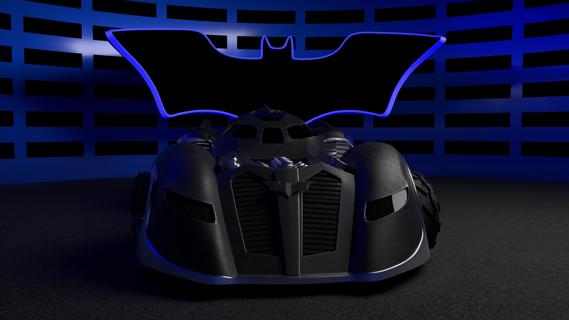 ArtStation - Batman car