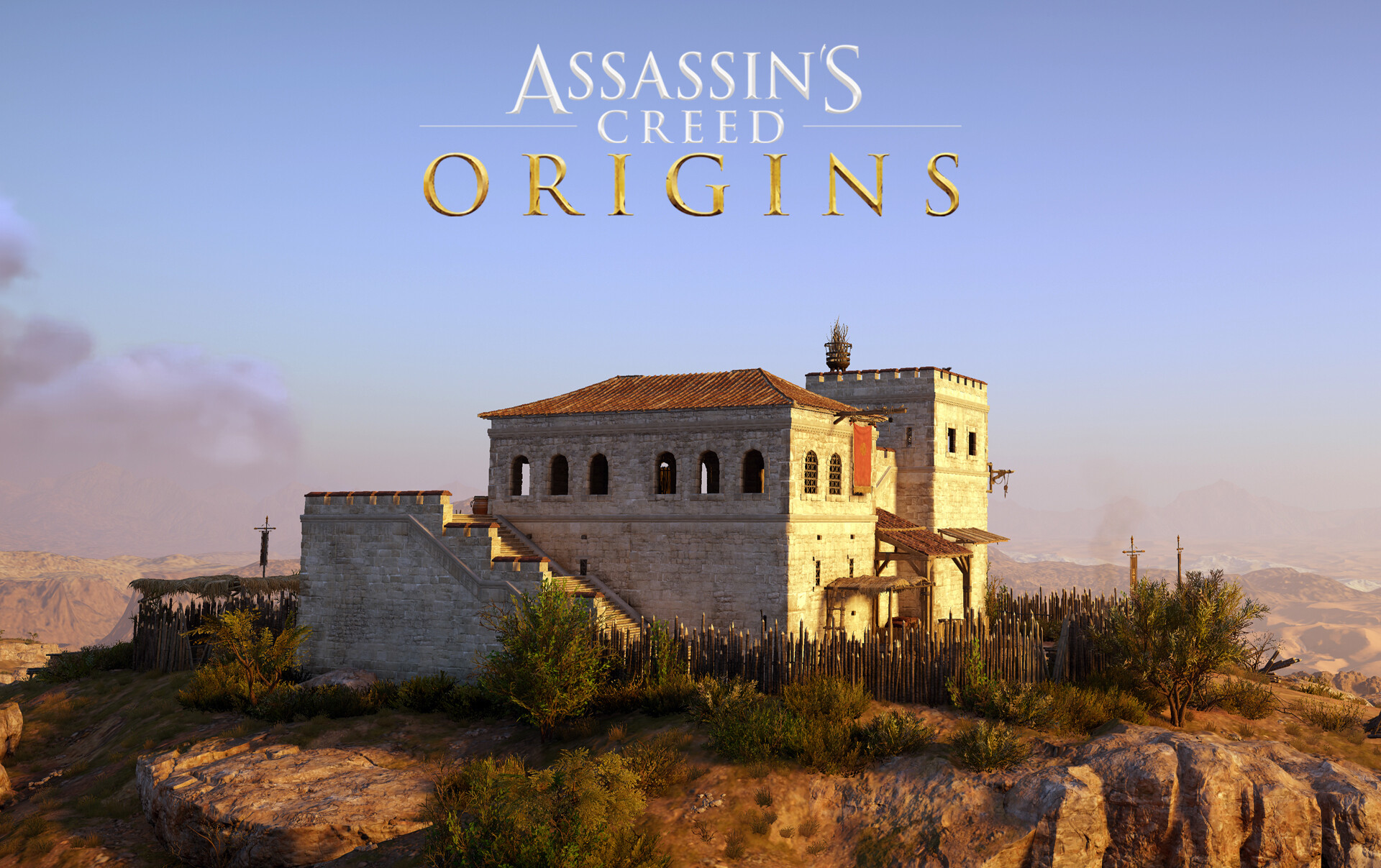 ArtStation - Assassin's Creed Origins - Level art of towers and cave