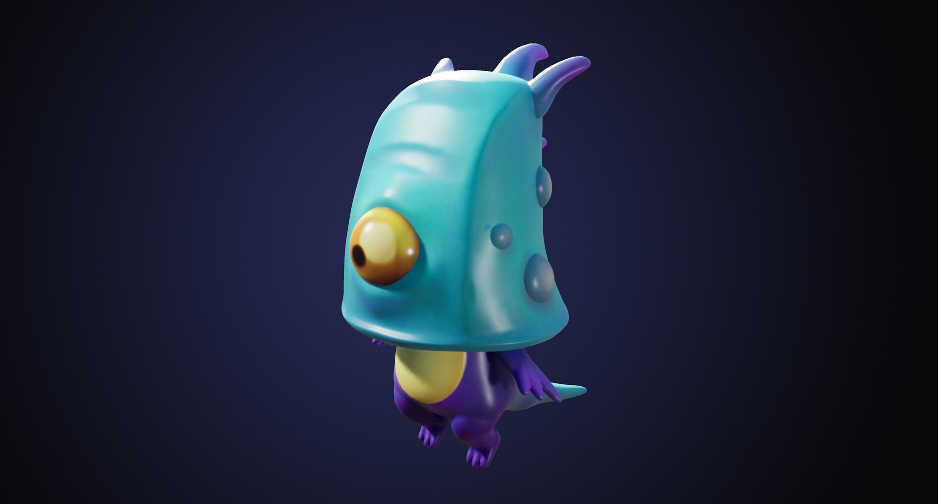 ArtStation - Cute Boxy Creature