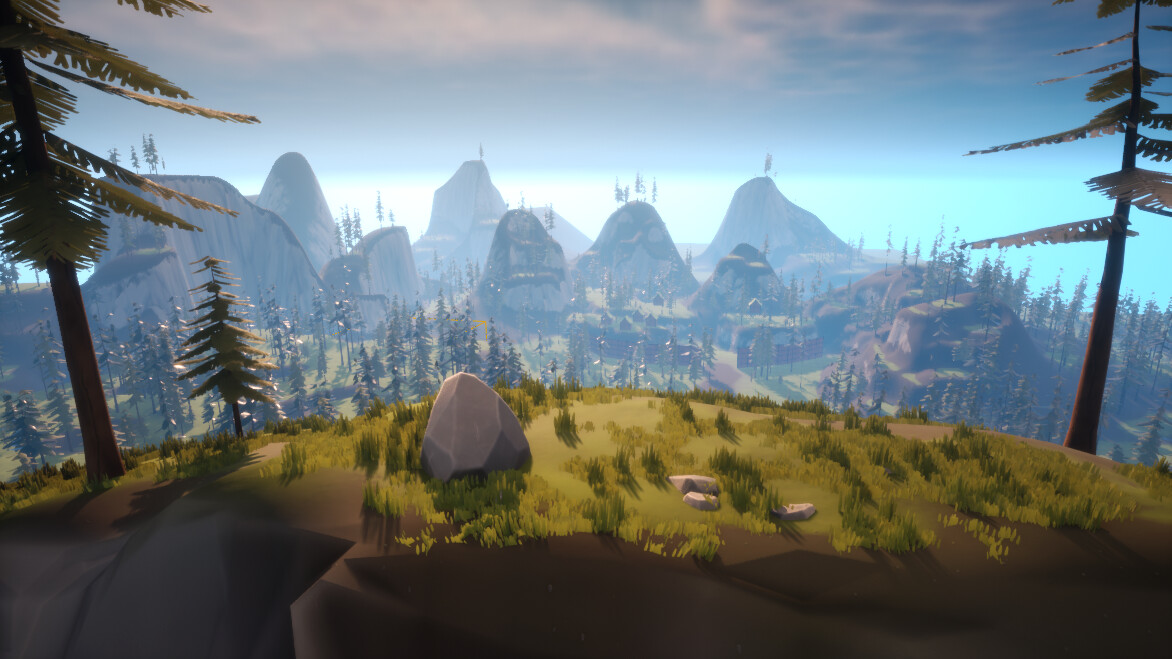 ArtStation - Stylized Forest Environment - Game in development (Preview)