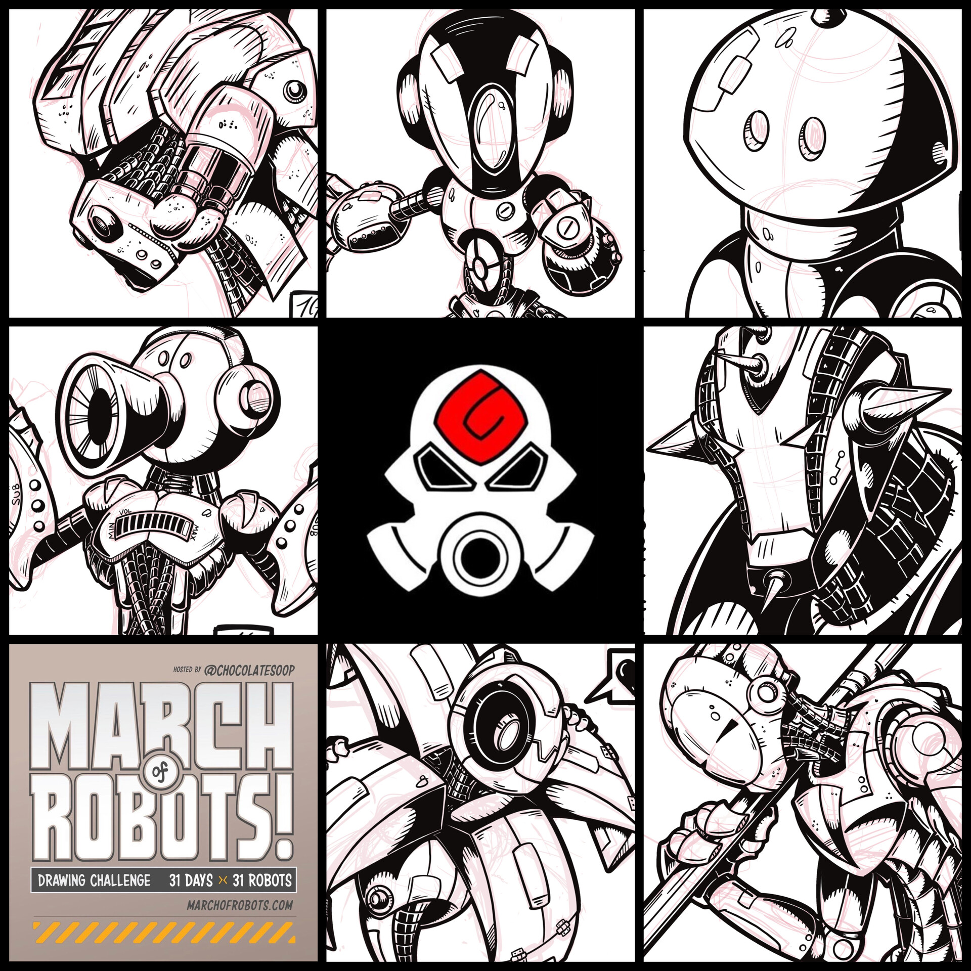 ArtStation - March of Robots 2021: Week 2