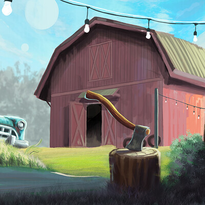 ArtStation - Farm - study