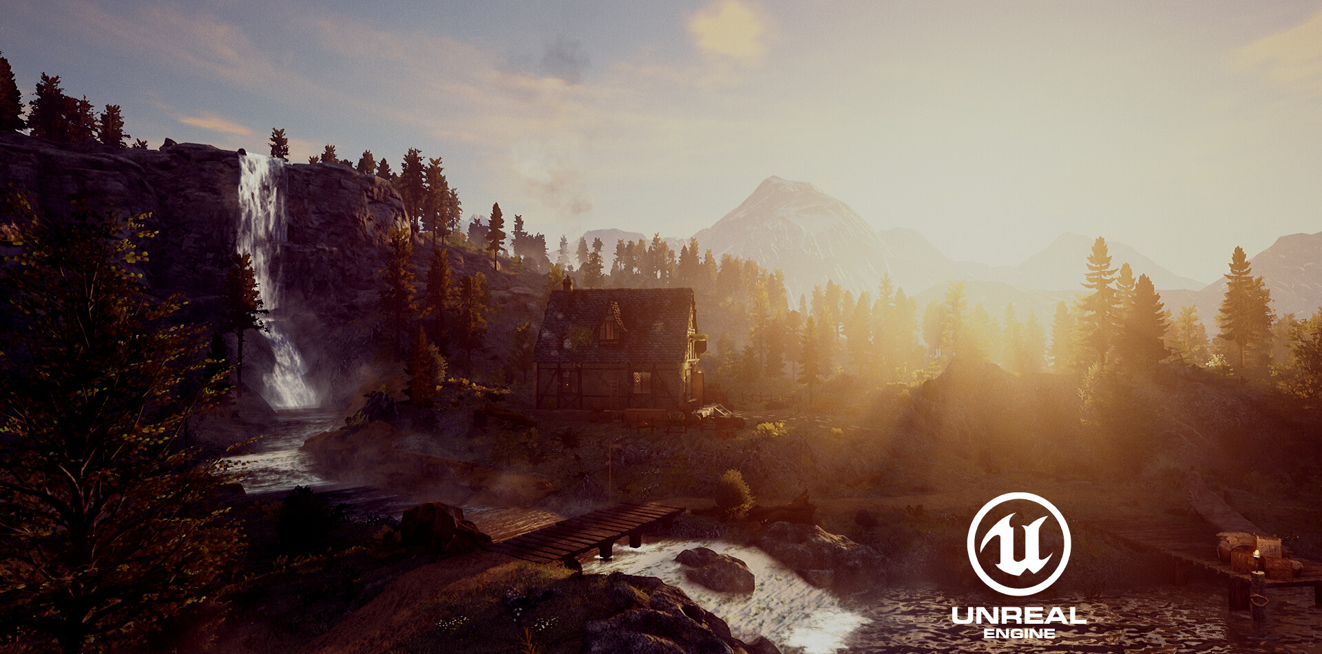 ArtStation - Hunters Mountain Cabin UE4