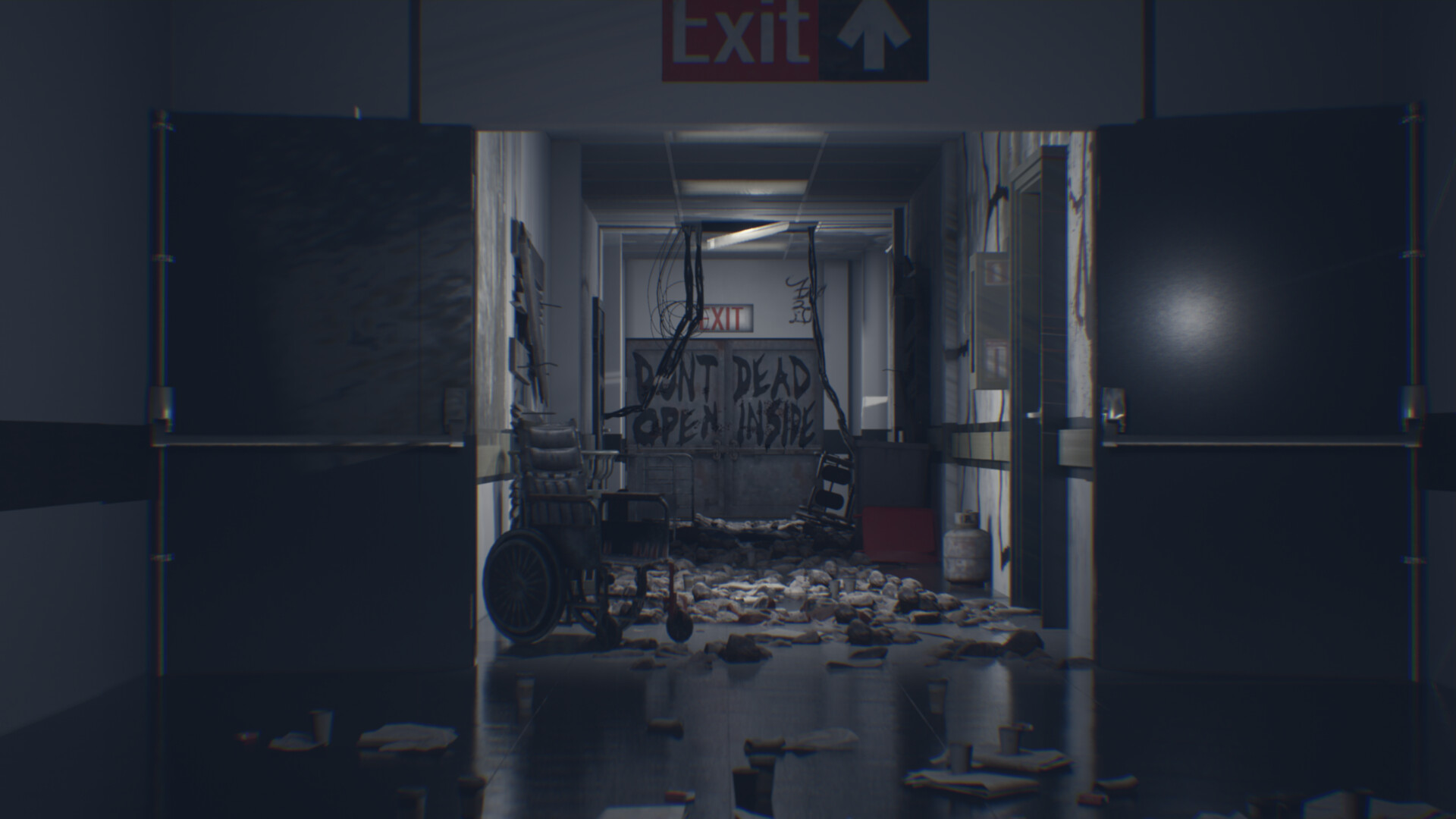 ArtStation - Unreal Engine 4 Environment - Abandoned Hospital