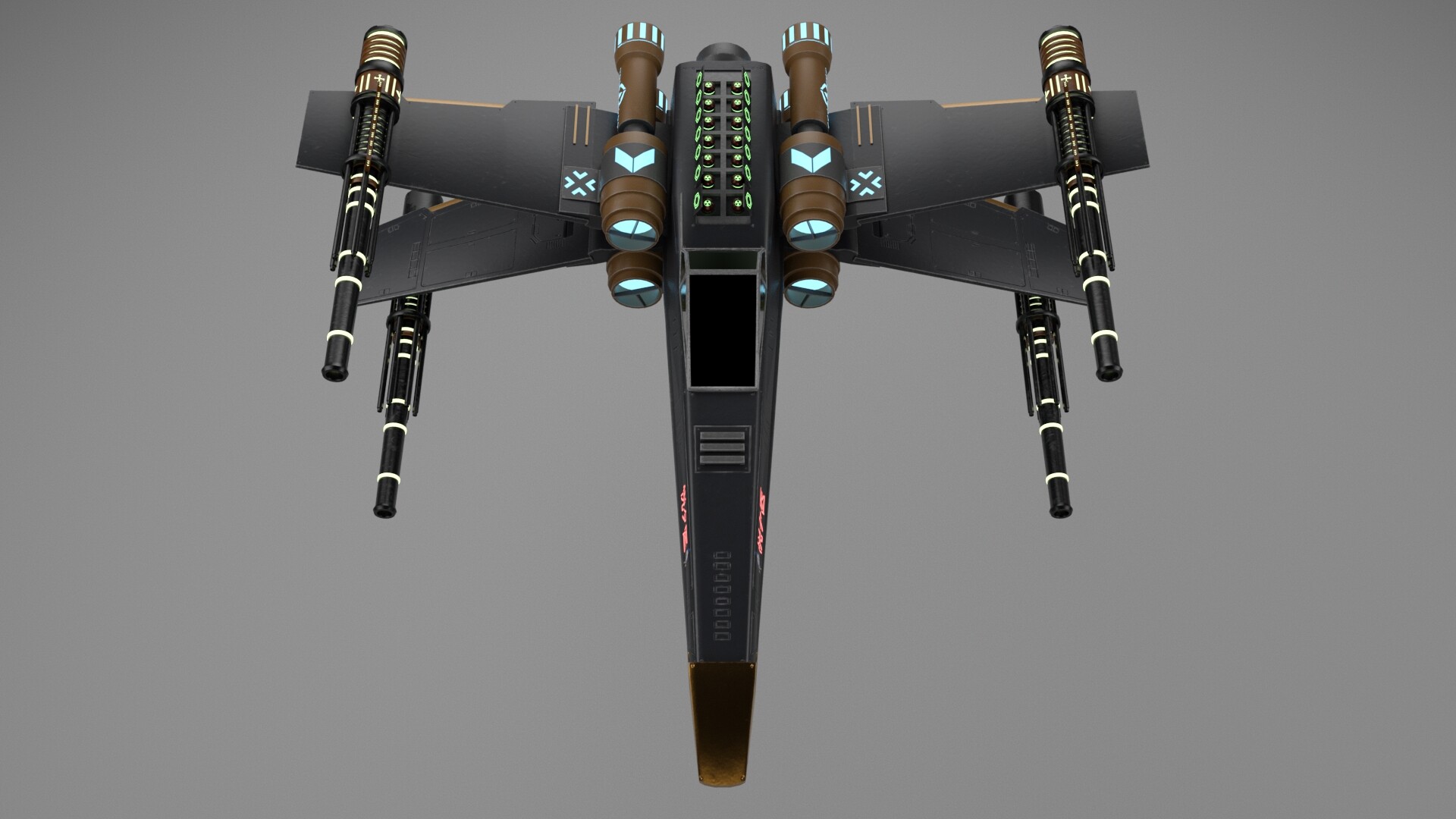 ArtStation - X-Wing Cyberpunk