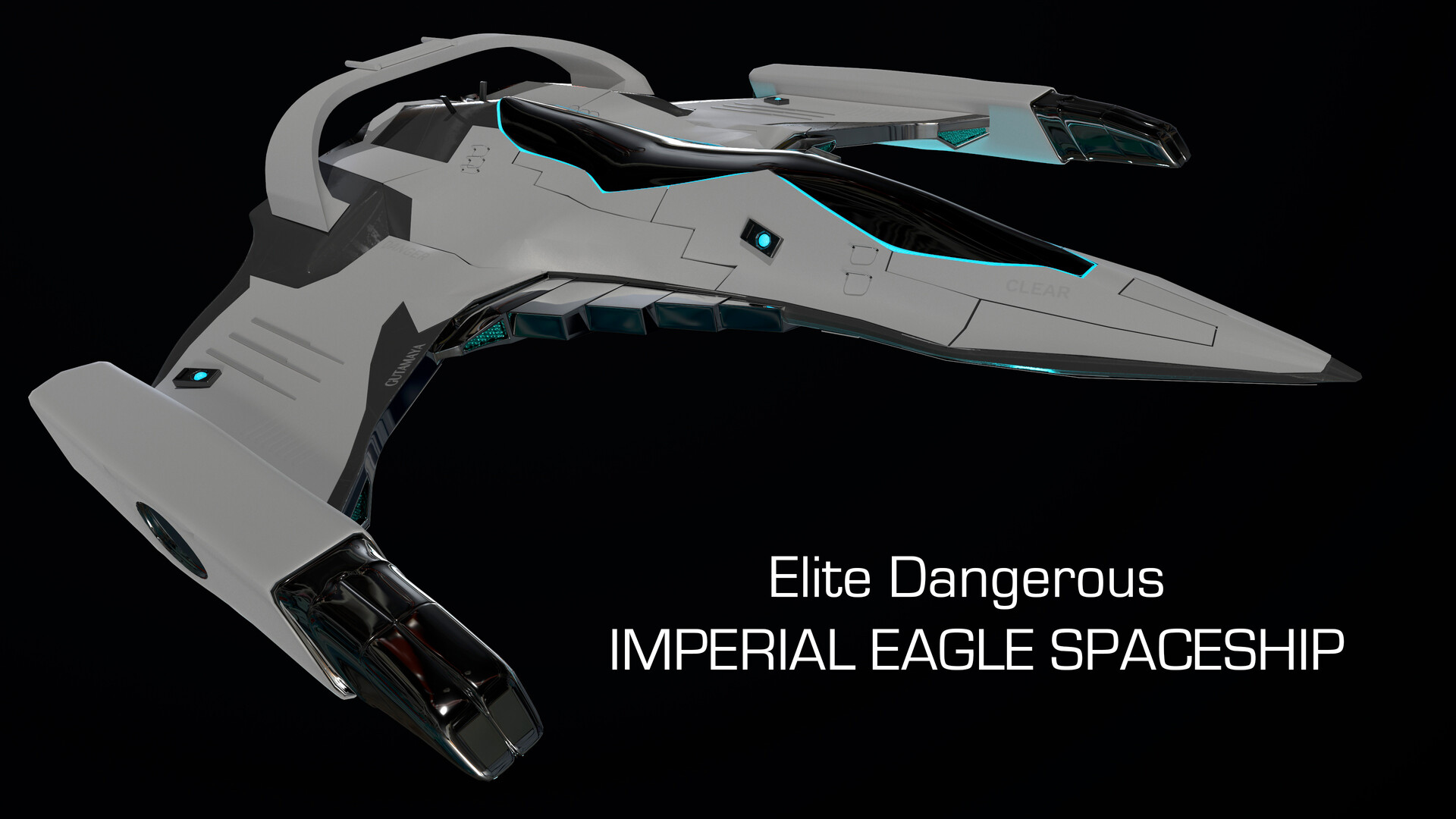 ArtStation - IMPERIAL EAGLE SPACESHIP
