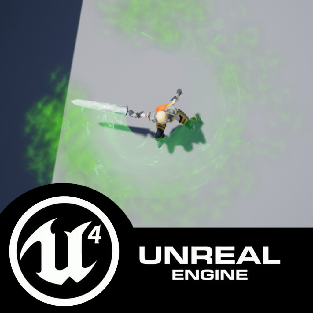 ArtStation - Poison Sword Trails (Updated)